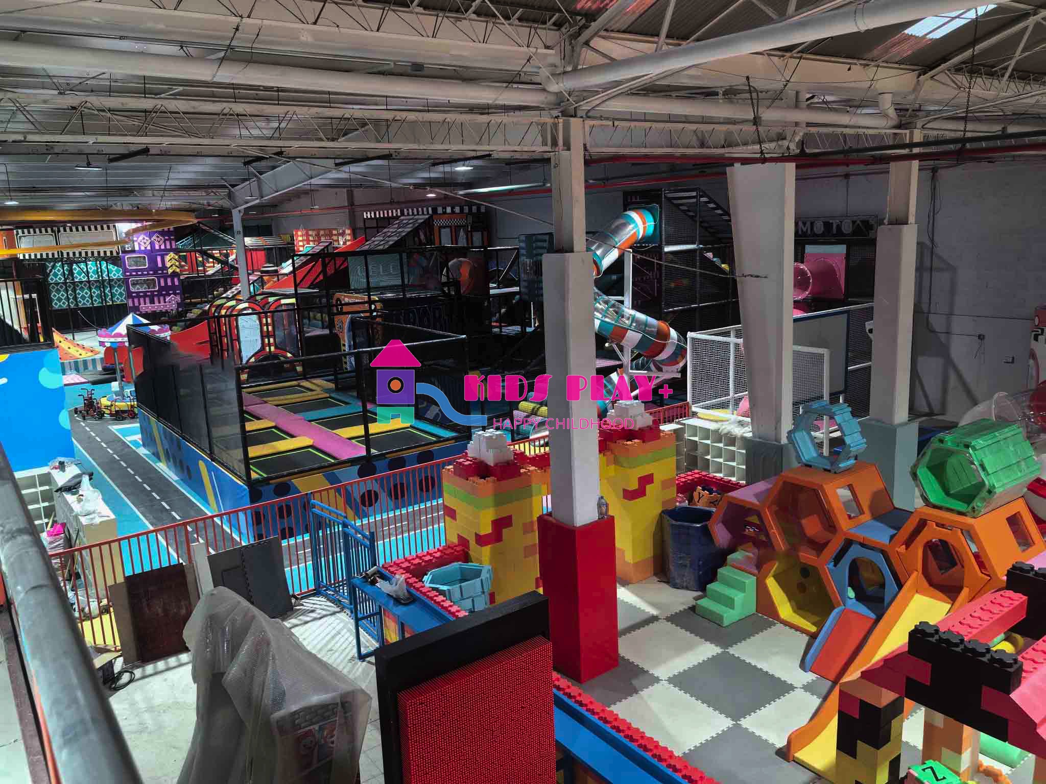 New Indoor Trampoline Park Project in Mexico – Kids Play Plus